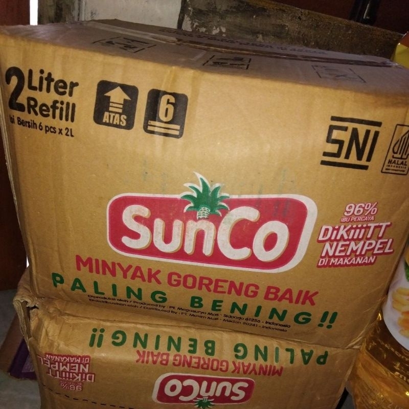 Jual SUNCO 2LITER 1 DUS(KARTONAN) | Shopee Indonesia