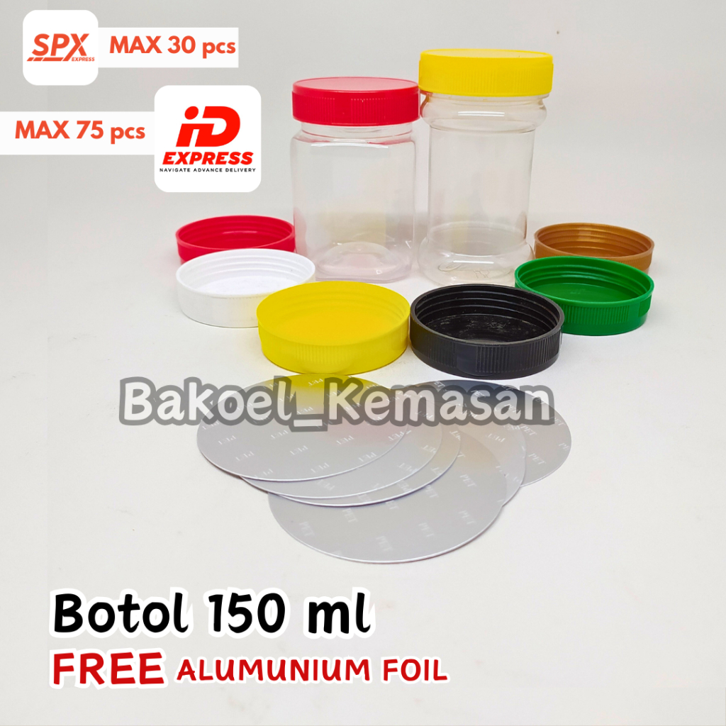 Jual Botol Sambal / Botol Sambel / Toples Sambal / Toples Sambel 150ml ...