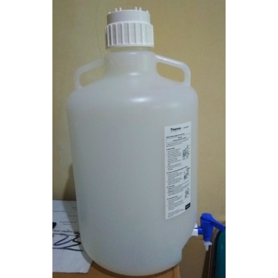 Jual Thermo Scientific Nalgene Carboy 20 Liter with Spigot PP Autoclavable 2319-0050 | Shopee ...