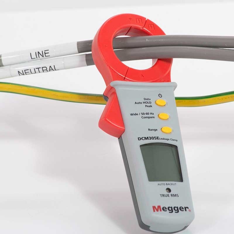 Jual MEGGER DCM305E Earth Leakage Clamp Meter | Shopee Indonesia