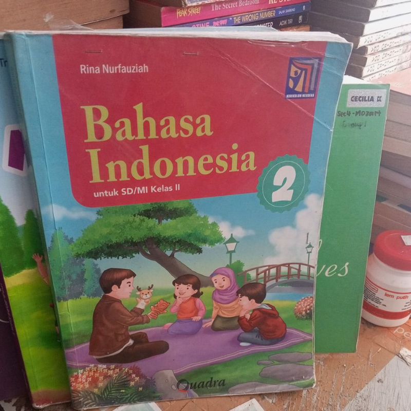 Jual BUKU BAHASA INDONESIA UNTUK SD KELAS 2 KURIKULUM MERDEKA PENERBIT QUADRA | Shopee Indonesia