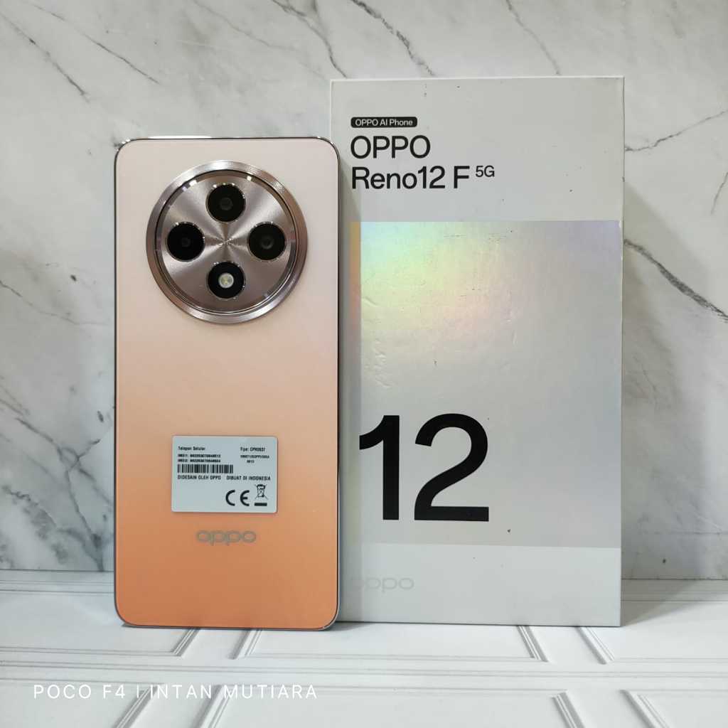Jual Oppo Reno 12F 5G Ram 12GB Rom 256GB I Ram 12GB Rom 512GB ( SECOND ...