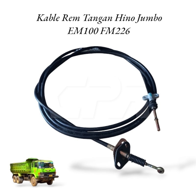 Jual Kabel rem tangan hand brake cable Hino Jumbo EM100 FM226 46401 ...