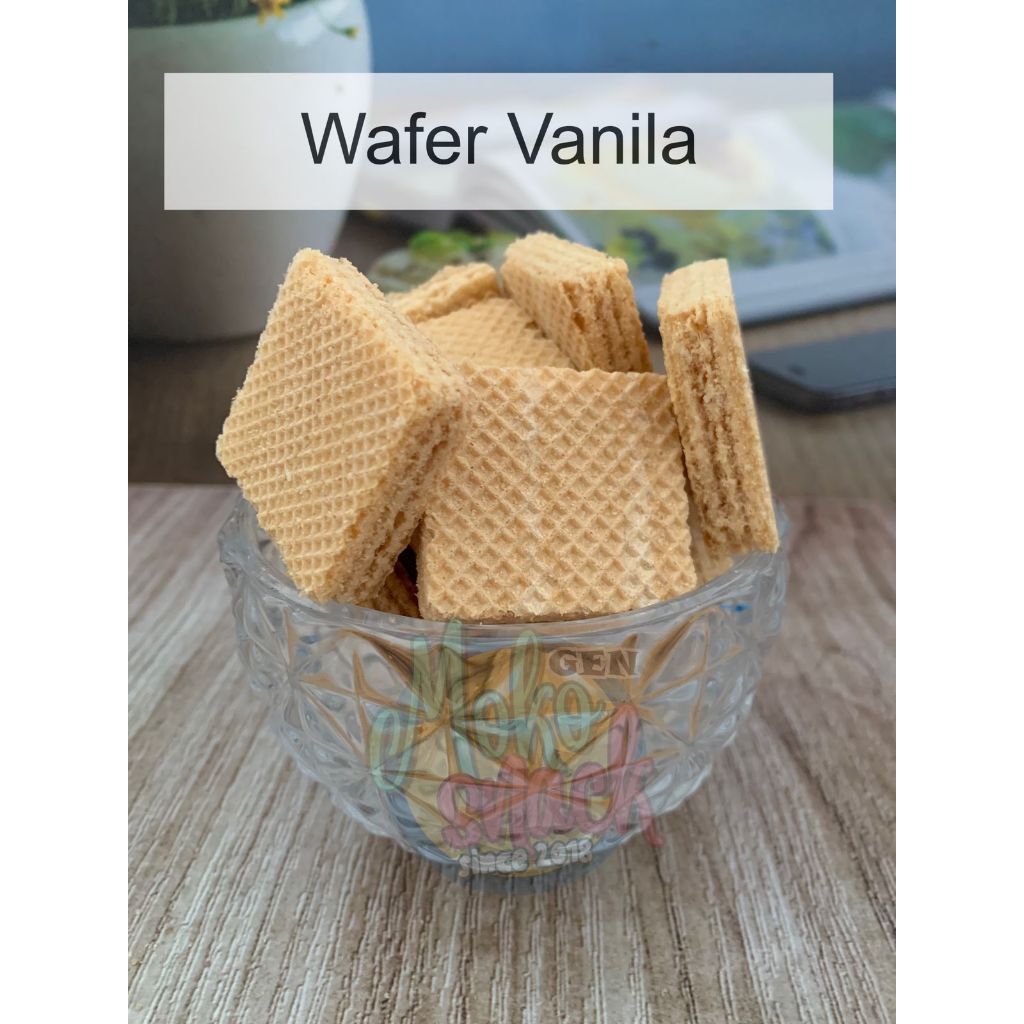 Jual Snack Camilan Wafer Vanila Kemasan 250 gr | Shopee Indonesia