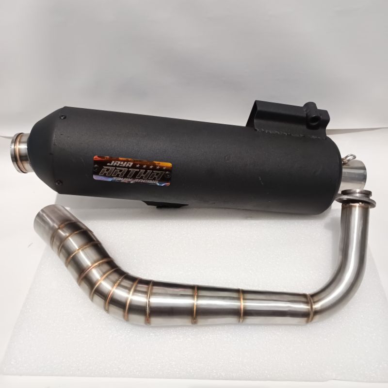 Jual Knalpot Vario 125/150 Led New Bor Up Inlet 50 by Jaya Artha Racing | Shopee Indonesia