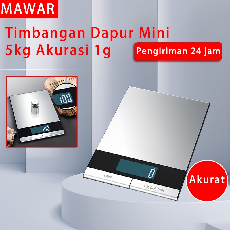 Jual Timbangan Digital /Tampilan LCD HD/Kitchen Electronic Scale ...