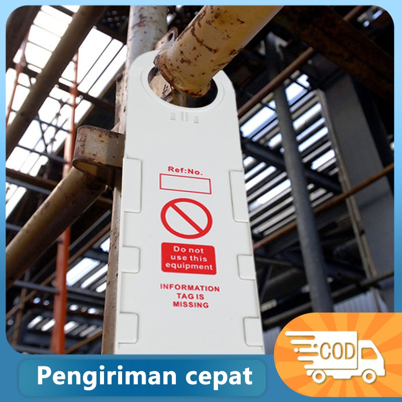 Jual Scaffolding inspection tag / tag informasi scaffolding | Shopee ...