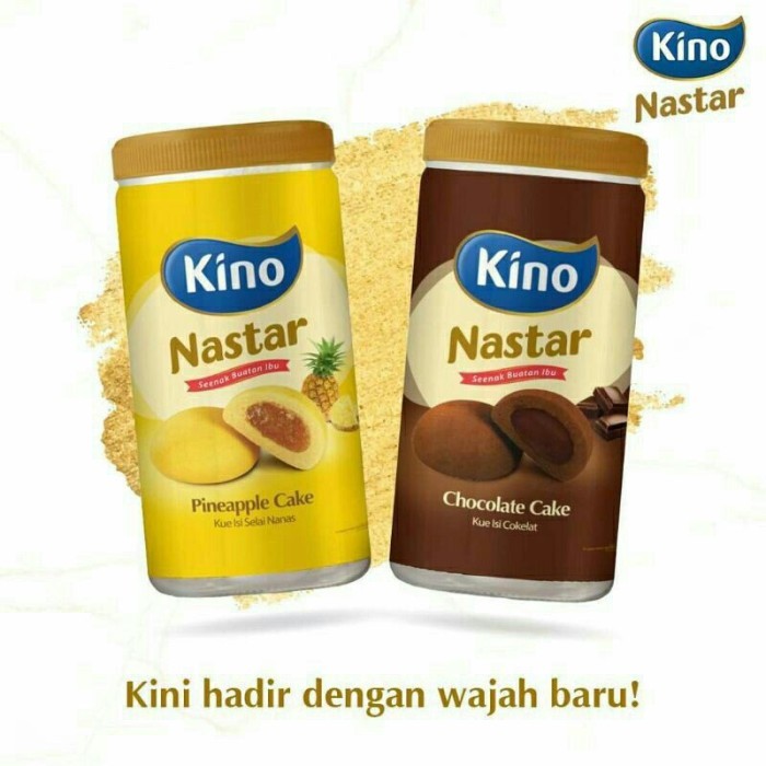 Jual Kino Nastar 140gr Pineapple Chocolate Cake isi 20pcs Cookies selai ...