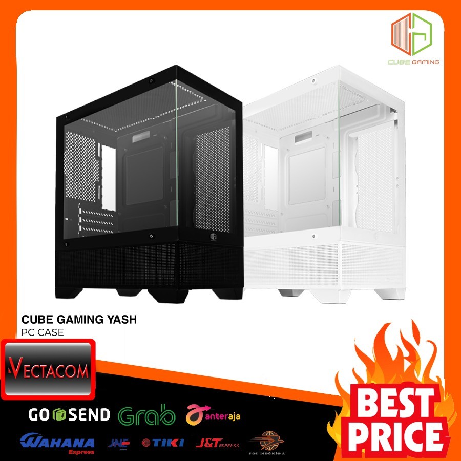 Jual CUBE GAMING YASH - mATX CASING GAMING | Shopee Indonesia