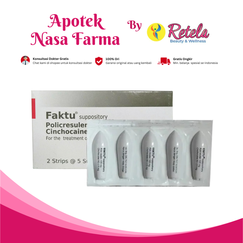 Jual Faktu Suppositoria | Shopee Indonesia
