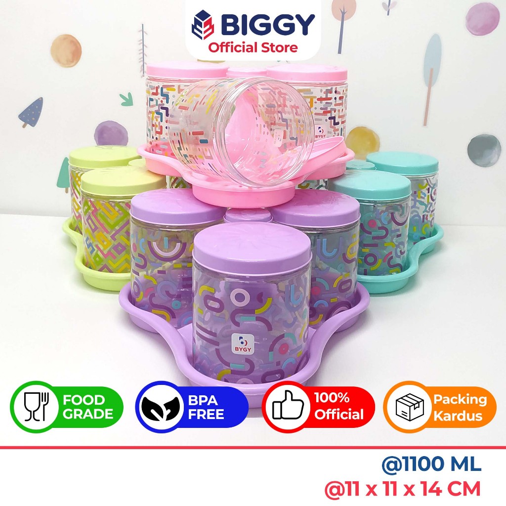 Jual Biggy Toples Nampan Yuki Set Isi 3pcs Hampers Lebaran / Sealware Yuki 1100 ml | Shopee ...