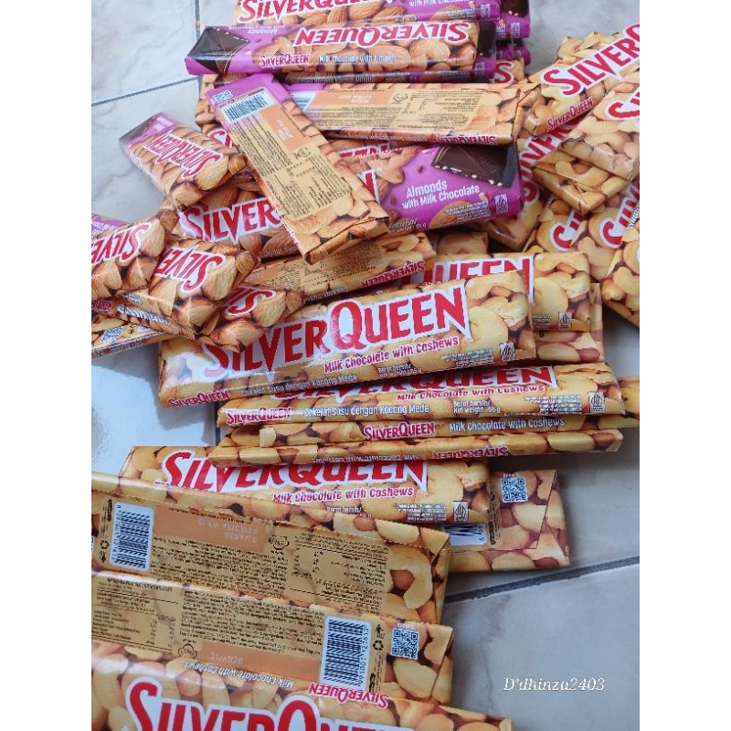 Jual SilverQueen Coklat Susu Batang 58g | Shopee Indonesia