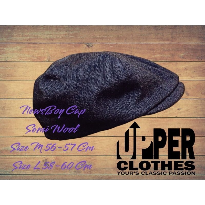 Jual newsboy cap/Thomas Shelby/topi klasik | Shopee Indonesia