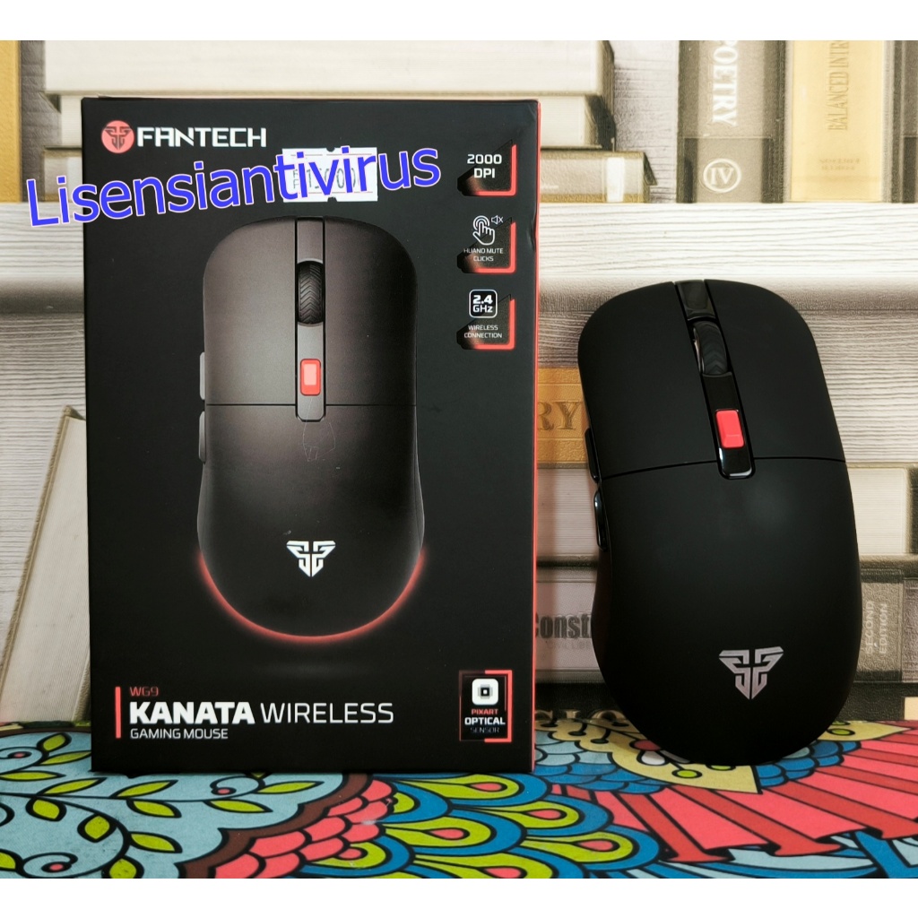 Jual Mouse Wireless Fantech KANATA WIRELESS Mouse Gaming Wireless WG9 ...