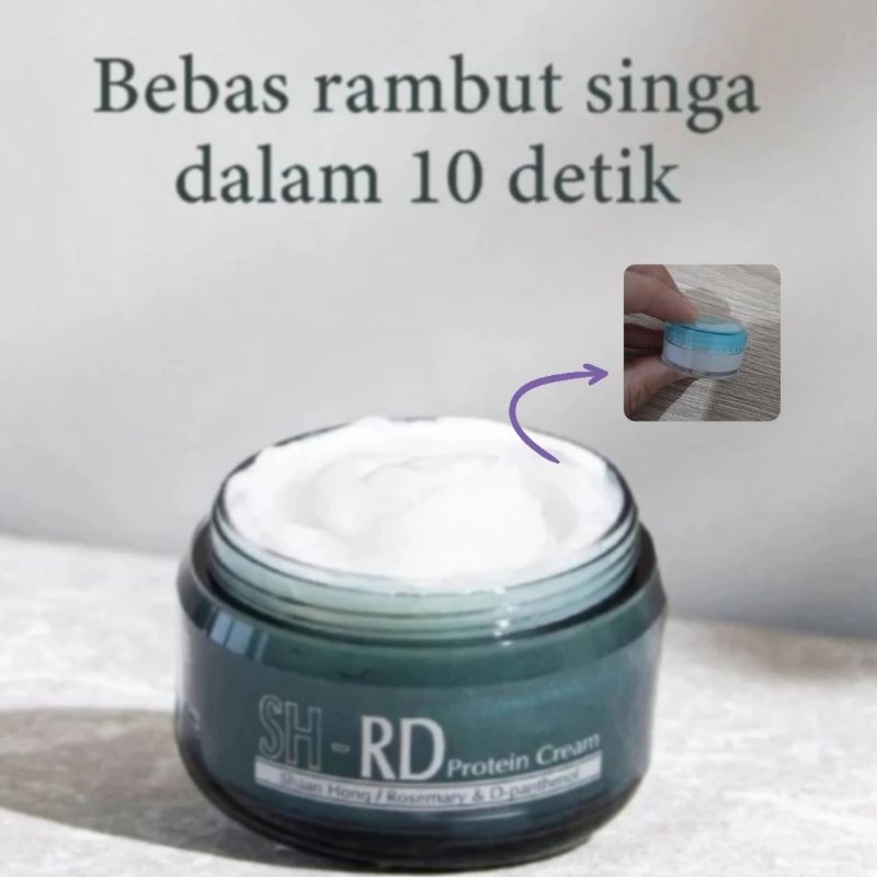 Jual [SHARE IN JAR 5ml] SHRD PROTEIN CREAM MELURUSKAN RAMBUT SINGA ...
