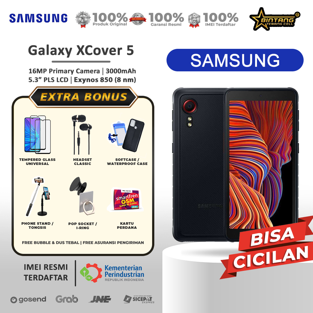 Jual samsung xcover 5 ram 4/64gb x cover 5 garansi resmi | Shopee Indonesia