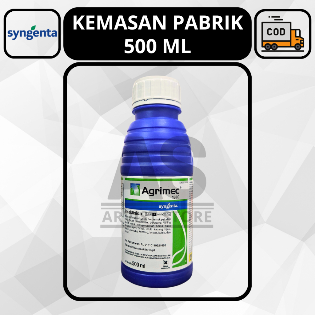 Jual Insektisida AGRIMEC 18 EC 500ml Bahan Aktif Abamektin Pembasmi ...