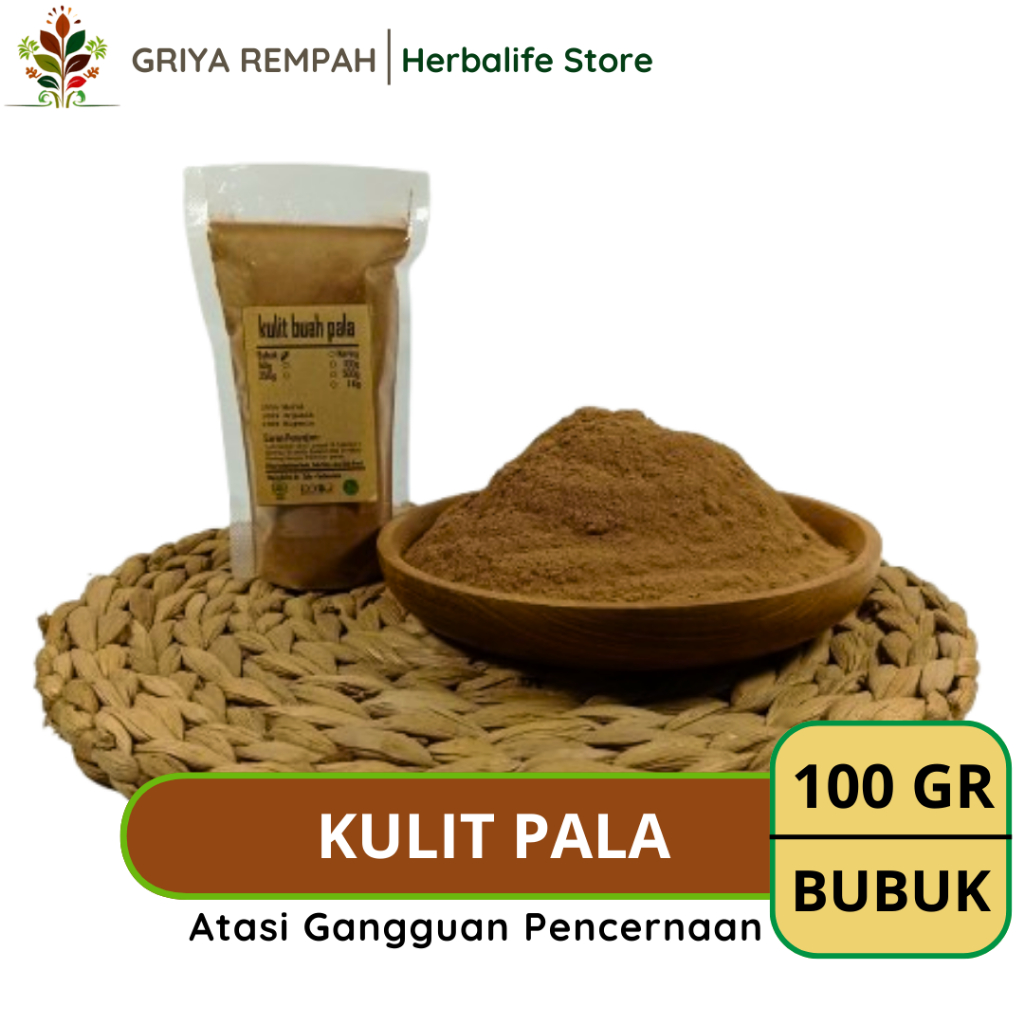 Jual KULIT BUAH PALA BUBUK 100 GRAM Simplisia Herbal Alami untuk Ramuan ...