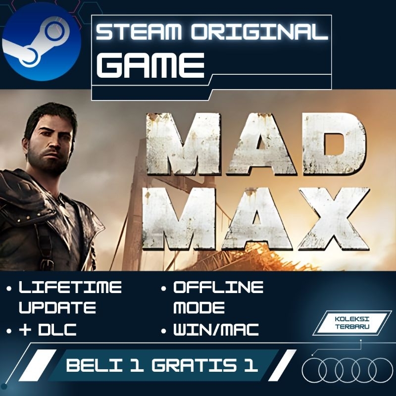 Jual Mad Max - Versi Resmi Steam 100% Original | Shopee Indonesia