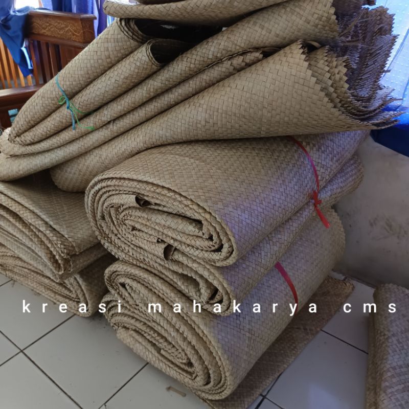 Jual Tikar pandan asli tikar anyaman tradisional serbaguna | Shopee ...