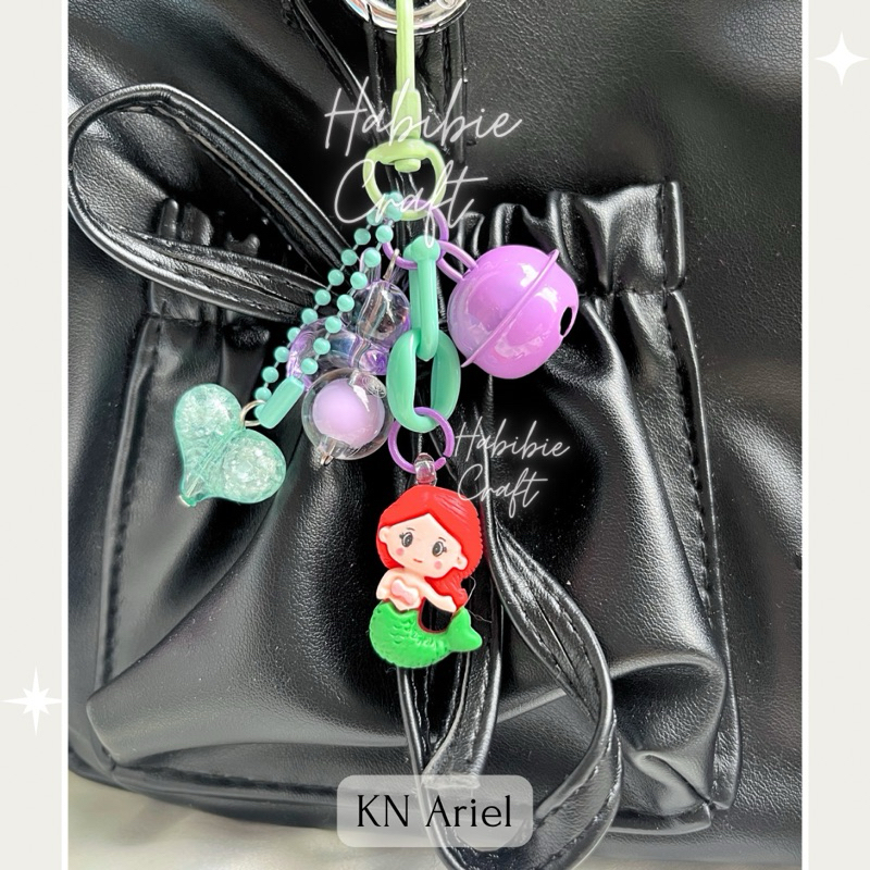 Jual Disney Princess Key Chain by Habibie Craft custom nama Gantungan ...