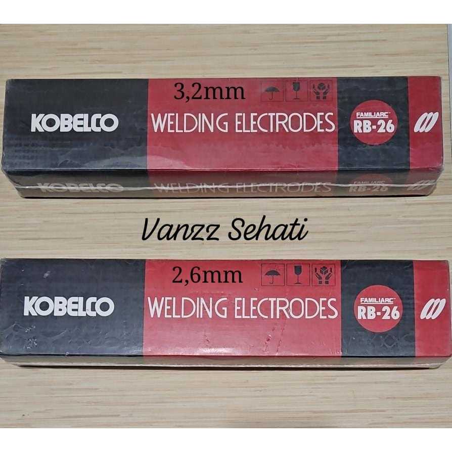 Jual (5 KG) Kawat Las RB-26 Kobelco / Welding Electrodes Ukuran 2,6mm & 3,2mm | Shopee Indonesia