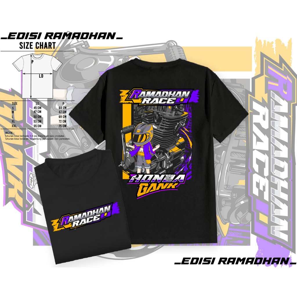 Jual VISSION OFFICIAL Kaos Ramadhan Racing Edisi NEW 2025 VOL 2 ...