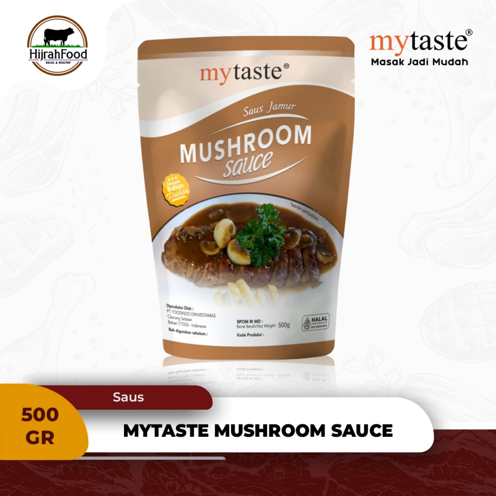 Jual MyTaste Mushroom Sauce | Saus Jamur (500 gram) | Shopee Indonesia