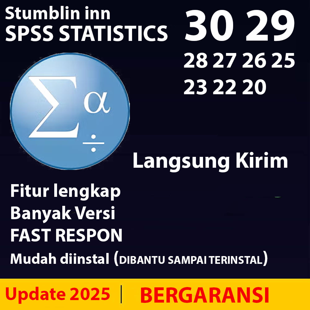 Jual software statistik SPSS 29 30 Full Version dan Versi lainnya ...