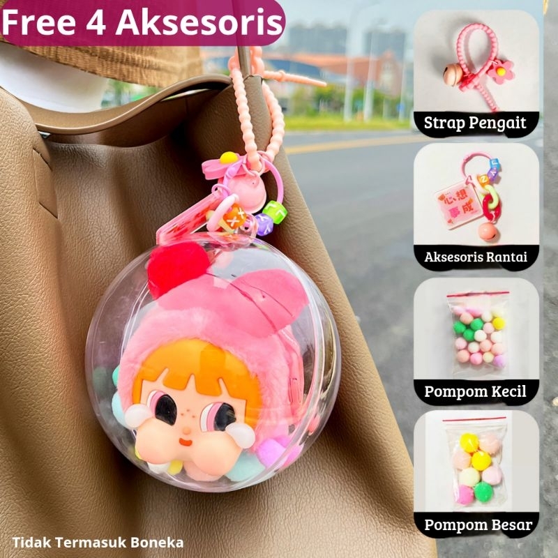 Jual ST2101 Acrylic Ball Case Crybaby FREE 4 AKSESORIS Case Akrilik ...