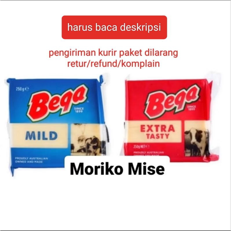Jual [ BEGA ] mild / bega extra tasty 250 gr block [ BACA DESKRIPSI ...