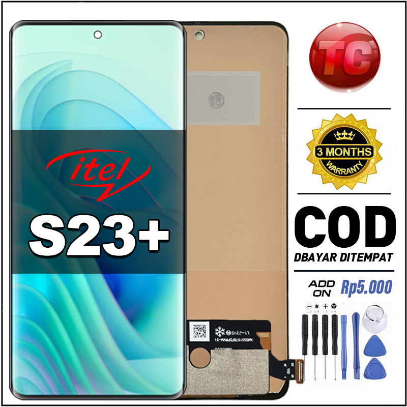 Jual LCD Itel S23 Plus Original 100 Fullset Asli Ori Touchscreen ...