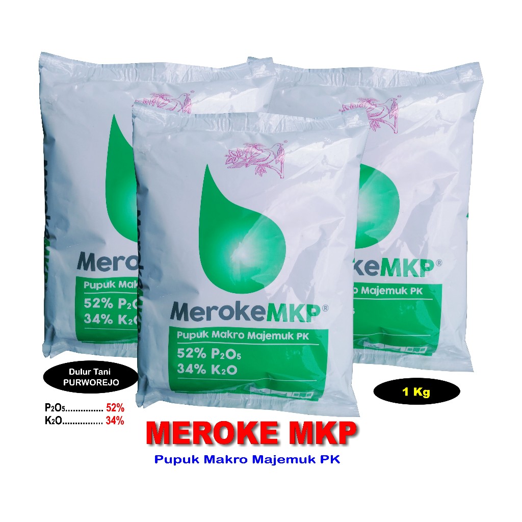 Jual Meroke MKP 1 Kg Pupuk Makro Majemuk PK | Shopee Indonesia