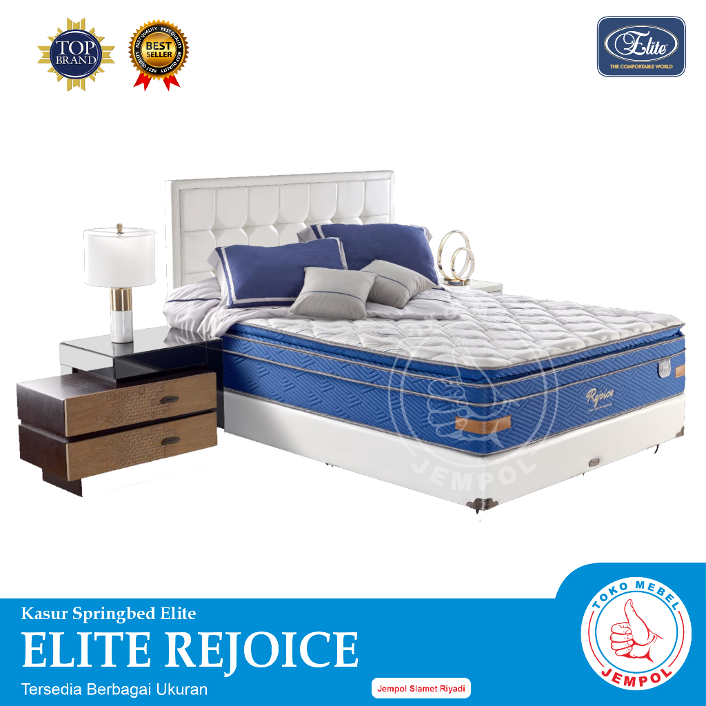 Jual Kasur Springbed REJOICE ELITE Tebal 33 cm Bergaransi peer 15tahun ...