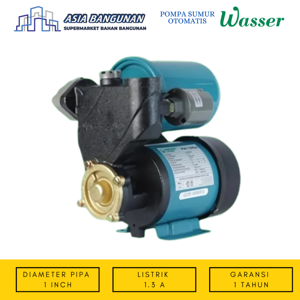 Jual Wasser Pompa Air Pump Sumur Dalam PW 129EA | Shopee Indonesia