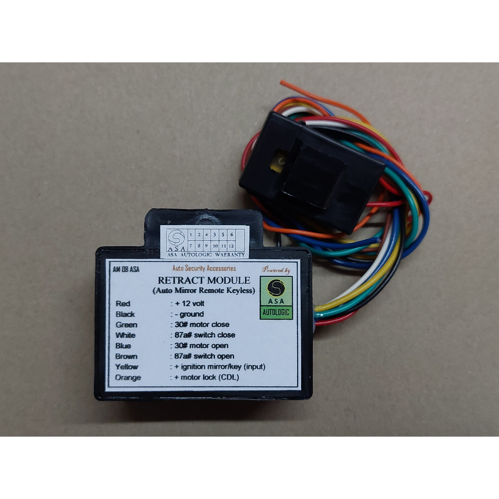 Jual MODUL SPION UNIVERSAL LIPAT OTOMATIS MOBIL /AUTO RETRACT/AUTO ...