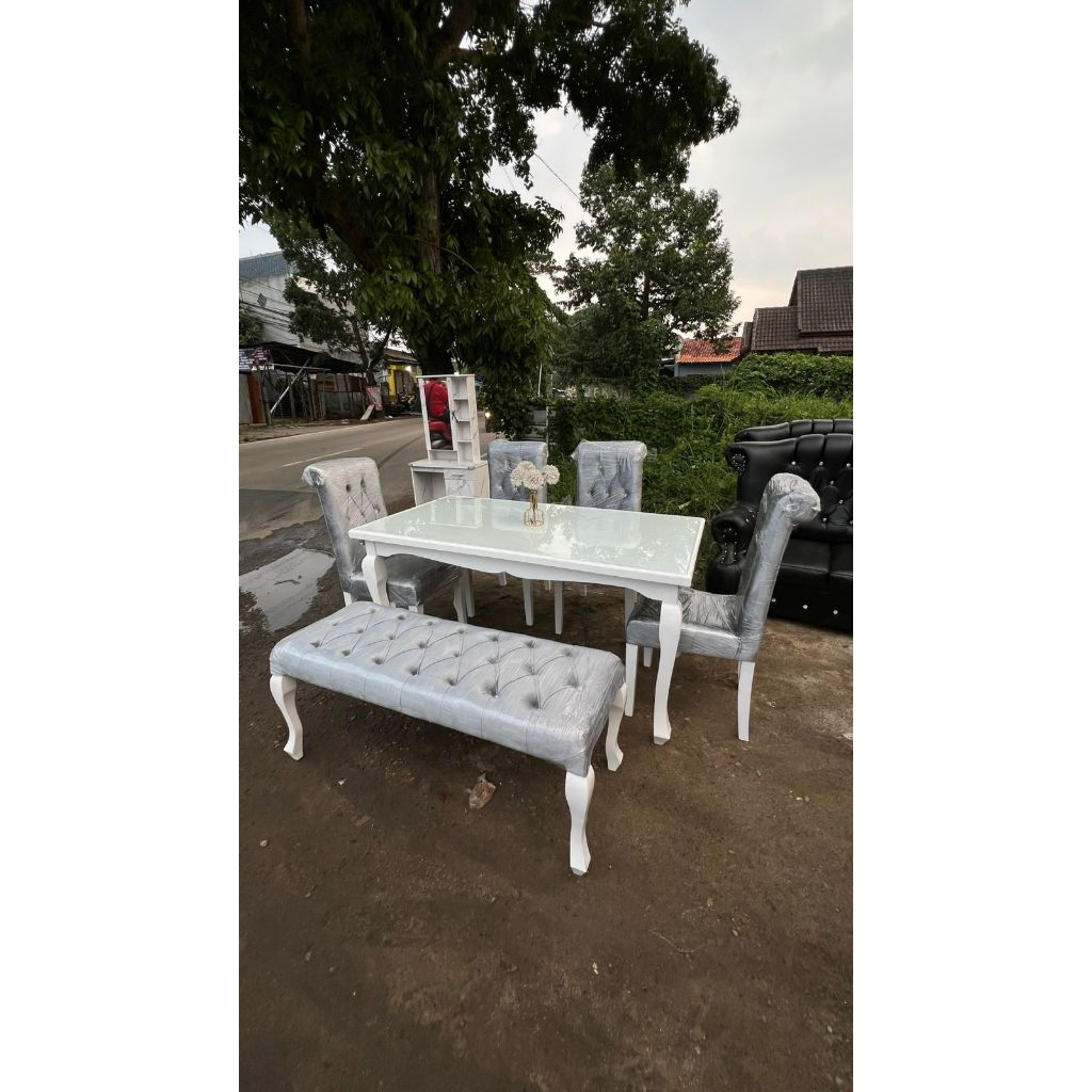 Jual MEJA MAKAN AESTHETIC VENELA | Shopee Indonesia