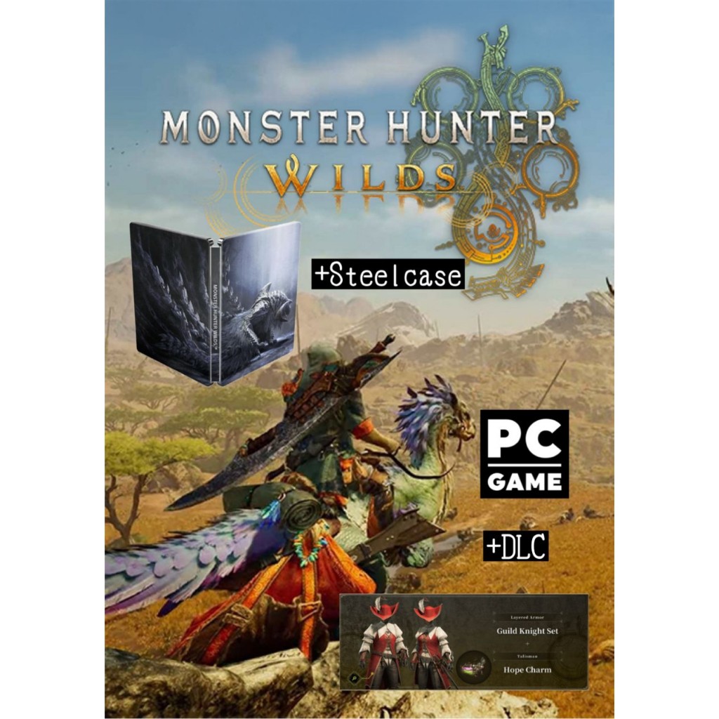 Jual PC Monster Hunter Wilds (Code in a Box) | Shopee Indonesia