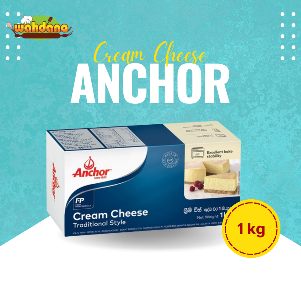 Jual Anchor cream cheese 1 kg | Shopee Indonesia