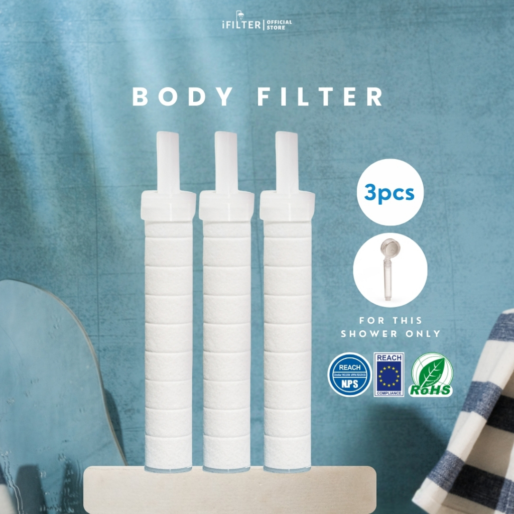 Jual iFILTER - Body Filter 3 pcs (for Crystal Shower) | Shopee Indonesia