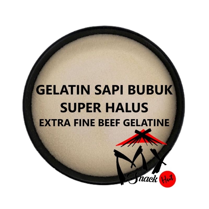 Jual GELATIN SAPI 25GR BEEF GELATINE EDIBLE POWDER ROUSELLOT HAKIKI ...