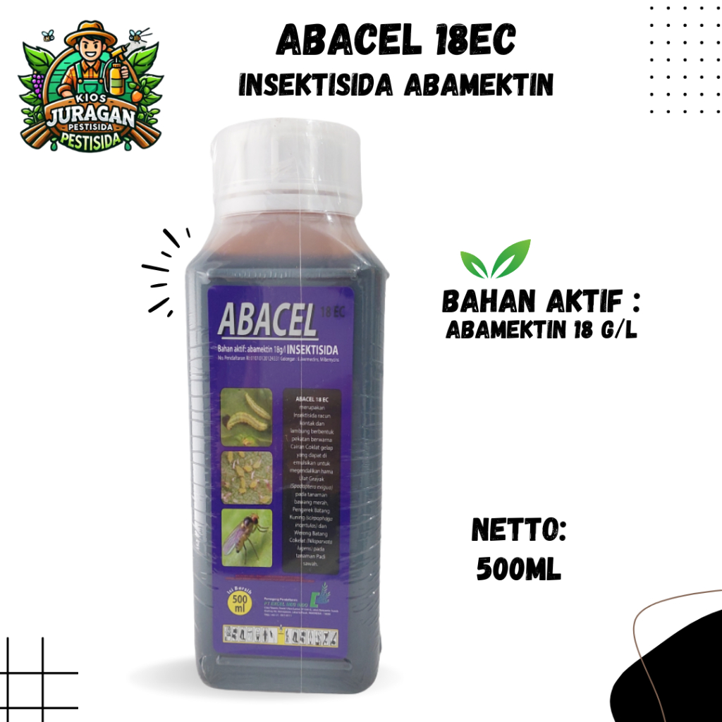 Jual ABACEL 18EC 500ML INSEKTISIDA ABAMEKTIN | Shopee Indonesia