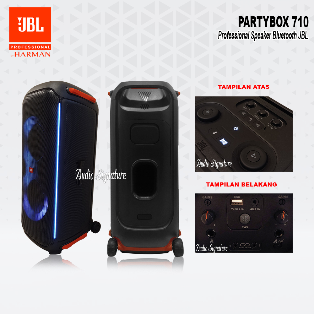 Jual Speaker Aktif Bluetooth JBL PARTYBOX 710 | PARTY BOX 710 Original ...