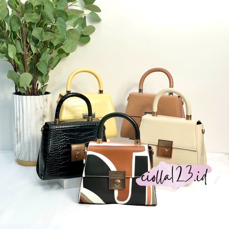 Jual CK TOP HANDLE TAS WANITA IMPORT TAS PESTA KONDANGAN TOP HANDLE BAG ...