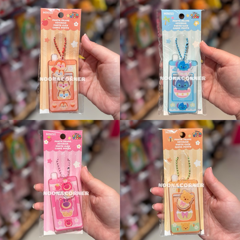 Jual Miniso x Disney ‼️ Acrylic Photo Frame Keychain / Gantungan Kunci ...