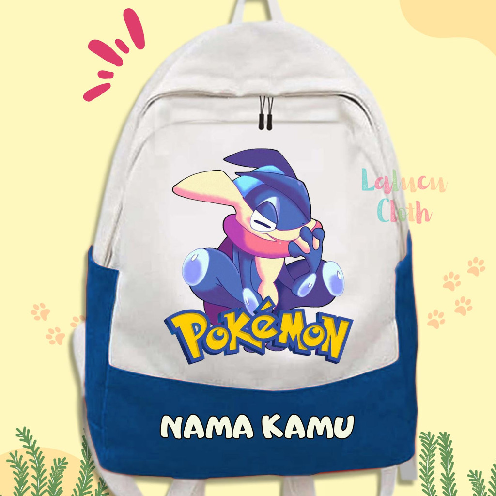Jual TAS RANSEL ANAK POKEMON GRENINJA CHIBI LUCU / BACKPACK ANAK ...