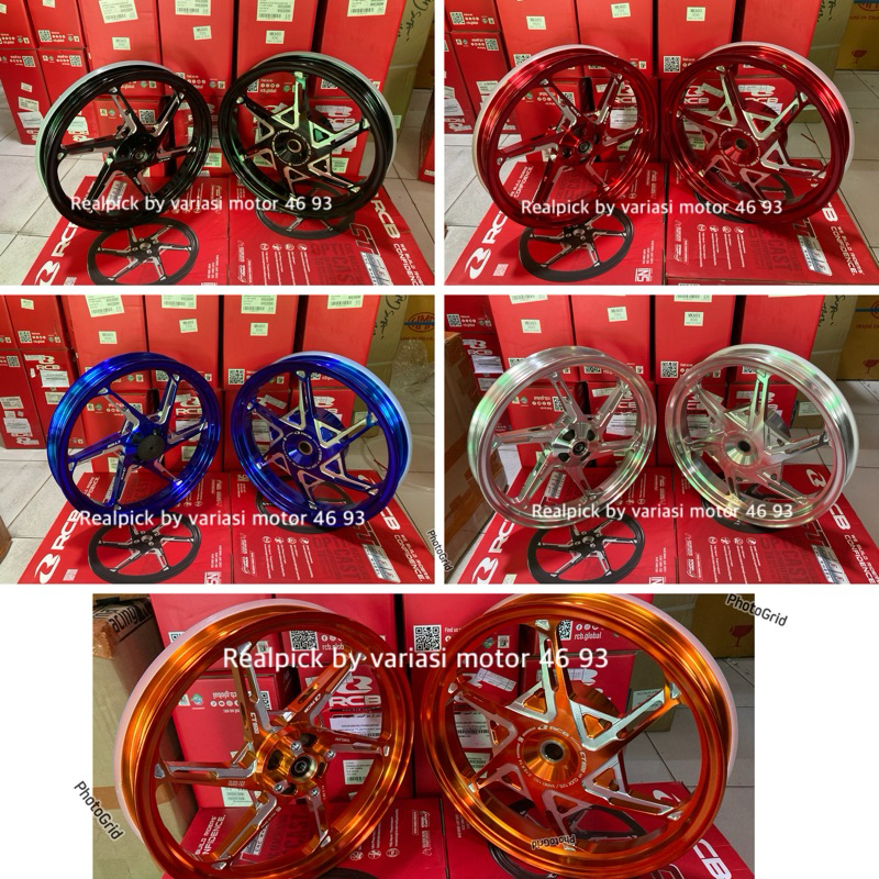 Jual VELG RCB CT600 BEAT / SCOOPY / GENIO / VARIO 150 / VARIO 125 RCB ...