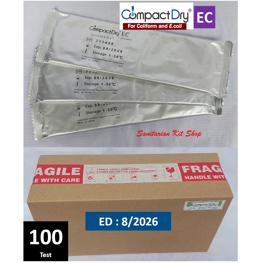 Jual Nissui Compact Dry EC 100 Test (25 Strip) | Shopee Indonesia