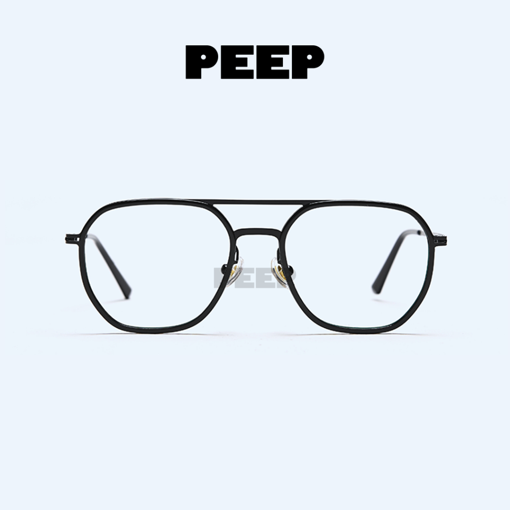 Jual Peep Eyewear - Dovic Frame Titanium Aviator | Kacamata Baca Unisex ...