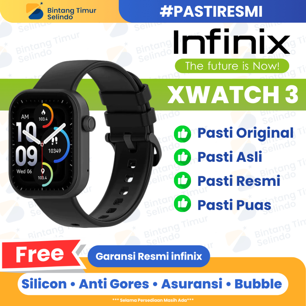 Jual Infinix iot Smart Watch XW3 - 2.01 Inch - Waterproof IP68 ...
